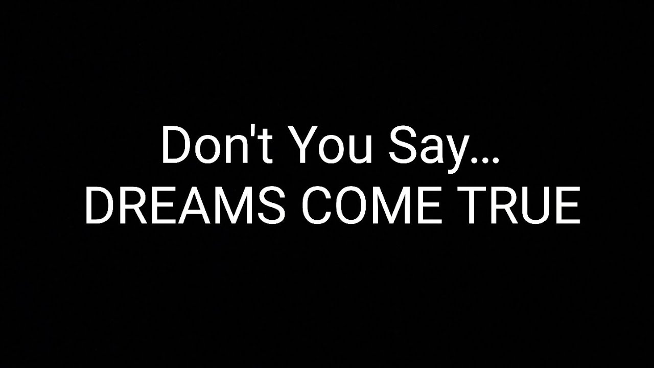 Dont You Say… Dreams Come True 歌ってみた Youtube