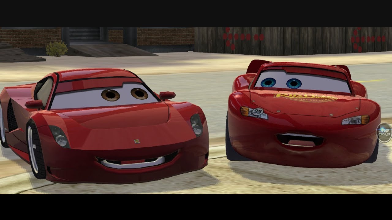 Cars - Lightning McQueen Meets Giovanni the Ferrari! 🏎️ - YouTube
