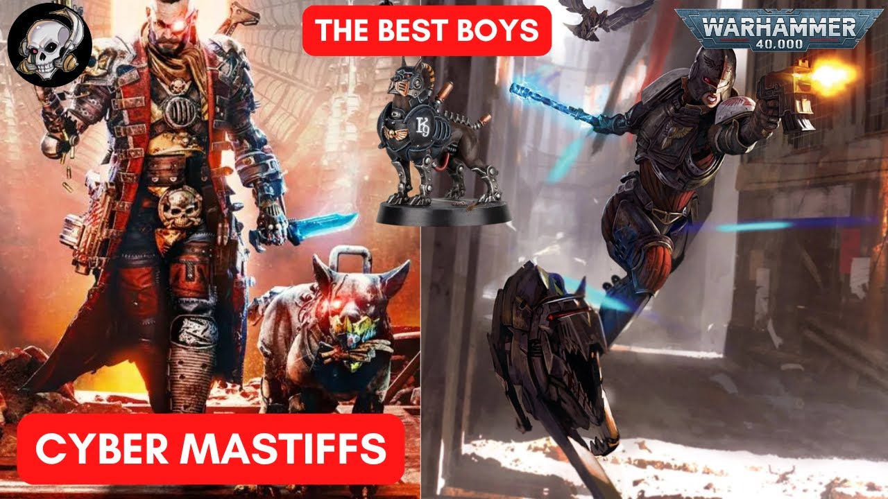 40K LORE - CYBER MASTIFFS - YouTube