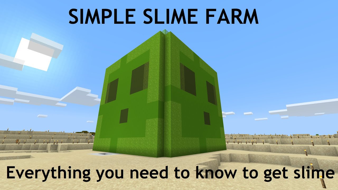 GMO's Simple Slime Farm - YouTube