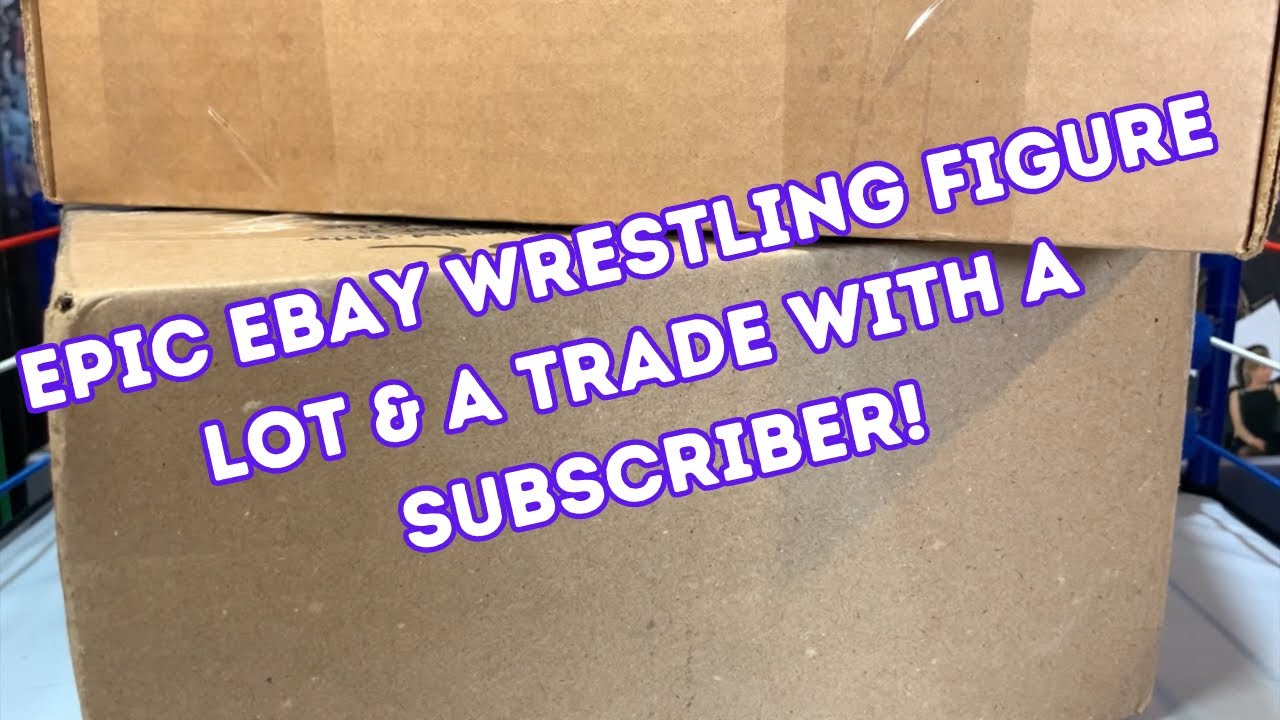 Epic Wrestlijg Figure Lot from EBay & Subscriber Trade! - WWE Action ...