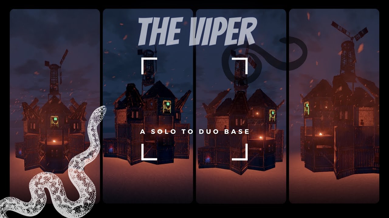 The Viper - Solo Duo Base - 30+ Rockets - Shell - Single Tc - 2x1 ...