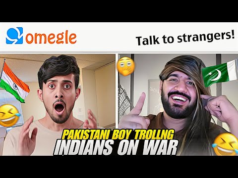 Pakistani Aunty Trolling Indians on War | OMEGLE !!