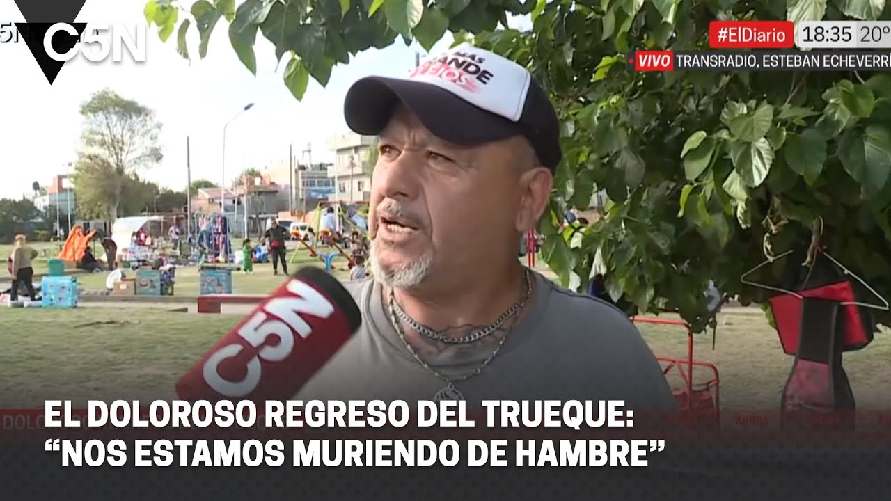 Volvió el TRUEQUE: cada vez más GENTE cambia lo que sea por ALIMENTOS ...