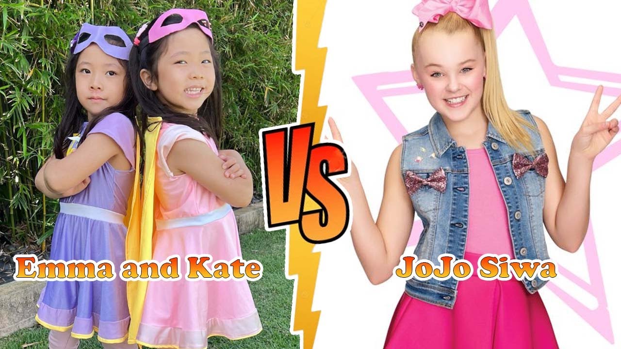 JoJo Siwa VS Emma and Kate Kaji (Ryan's World) Transformation 👑 New ...