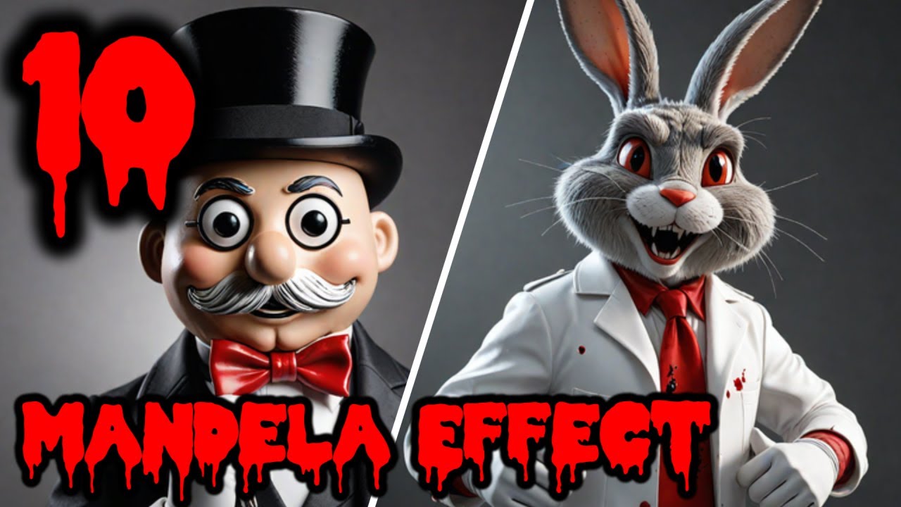 10 Mind-Blowing Examples of the Insane Mandela Effect - YouTube