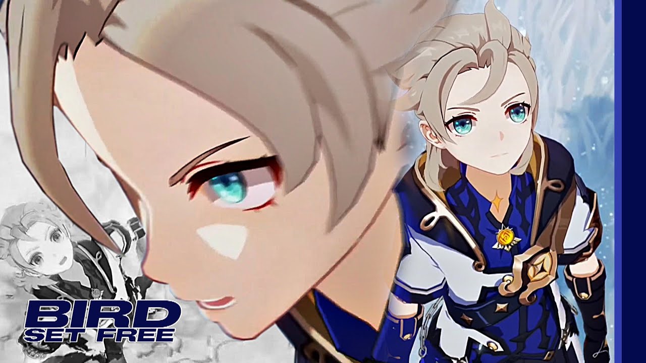 impostor albedo ━ bird set free edit (genshin impact) - YouTube