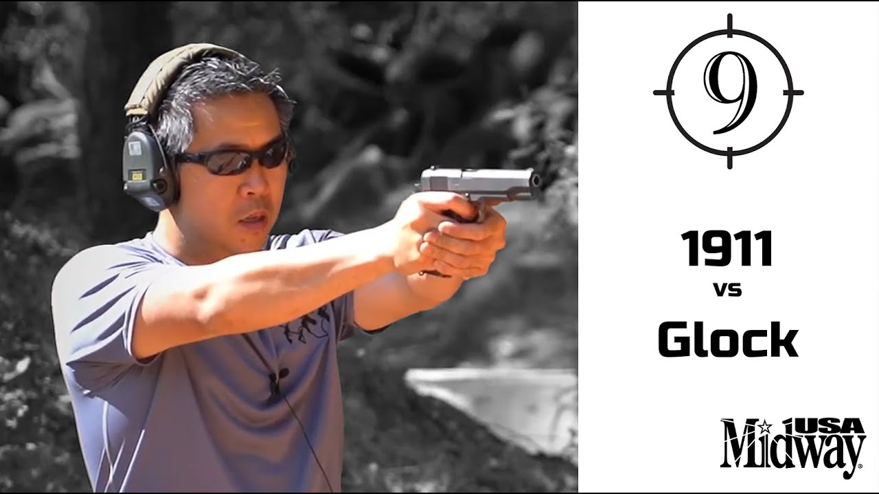 1911 vs Glock - Is it Okay to Like Both? | 9-Hole Reviews - YouTube