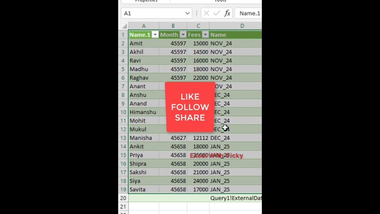 How to Compile three different sheets in Excel #excelformula #exceltips #exceltricks - YouTube