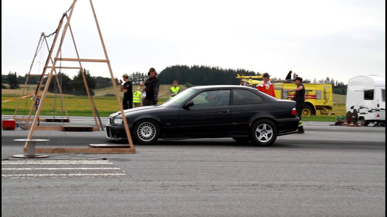 Bmw 325 Turbo Thisted Lufthavn 2012 - YouTube