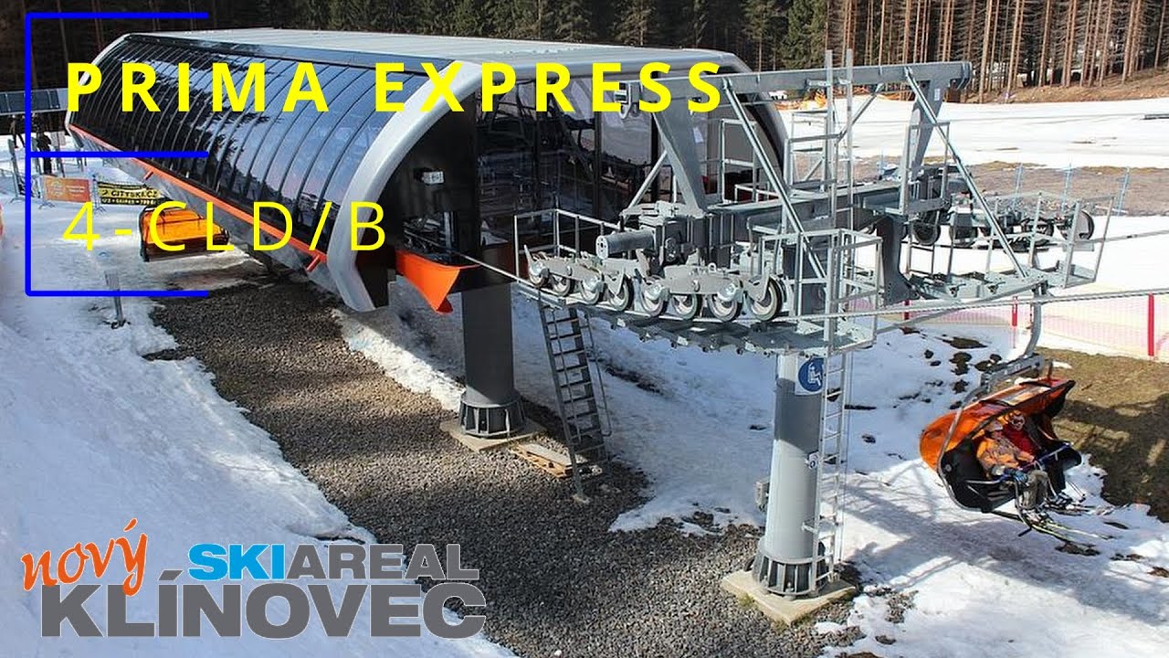 (CZ) Klínovec | 4-CLD/B "Prima Express" - YouTube