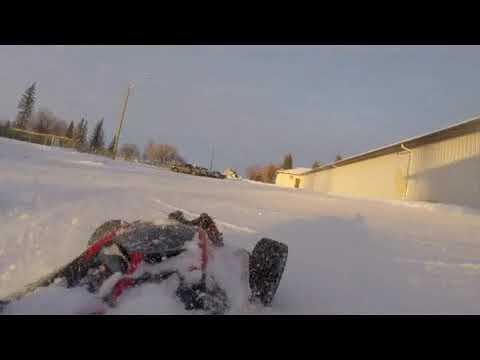 Ripping in the snow!!! 4# - YouTube