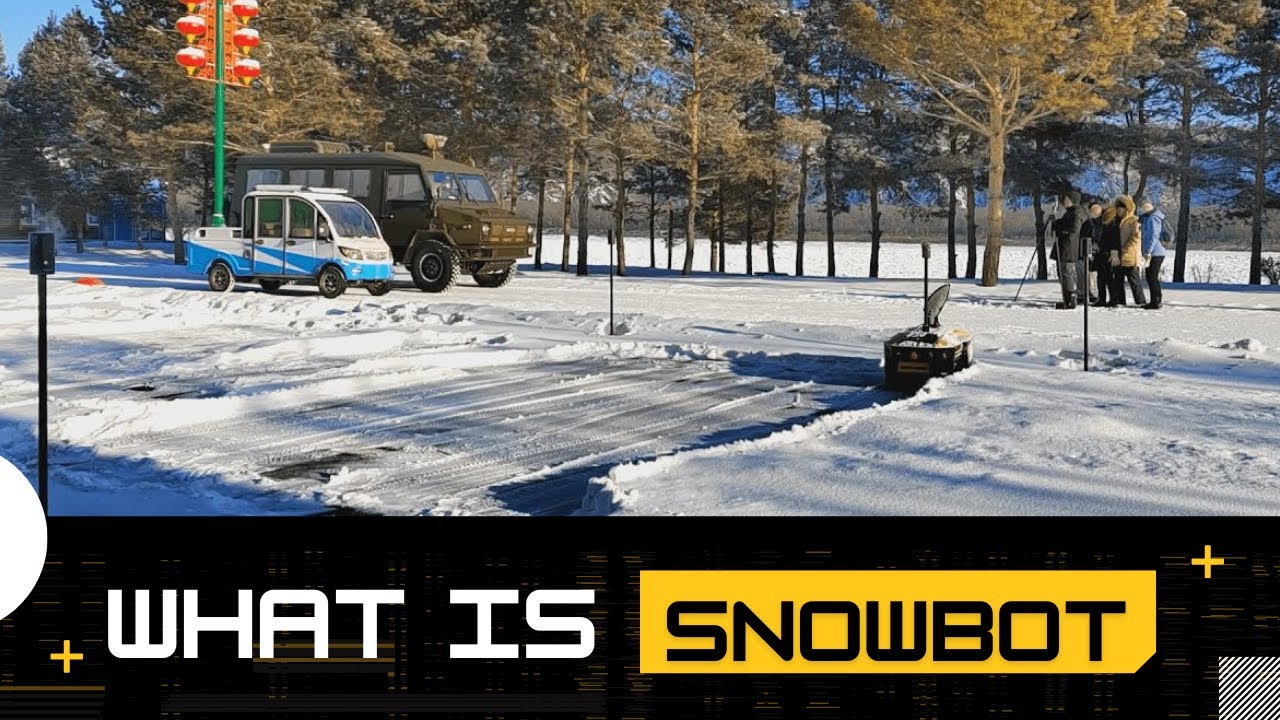 Snowbot- Smart Snowblower Robot | Field Test | Work Video | Automatic ...