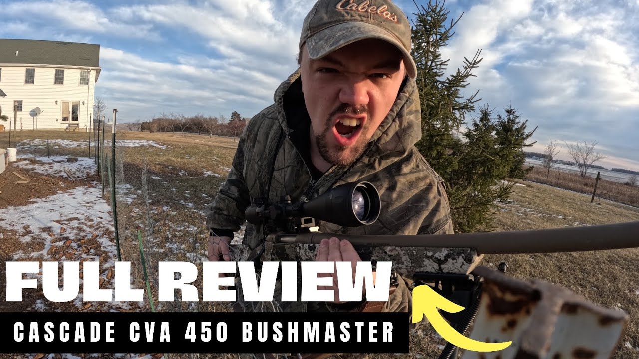 CVA 450 Bushmaster Rifle Review | Shoots Fantastic - YouTube