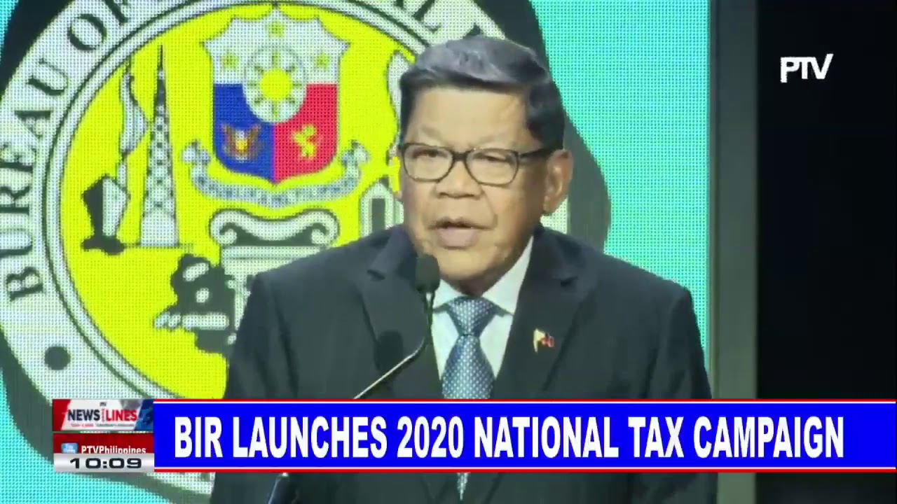 BIR launches 2020 National Tax Campaign - YouTube
