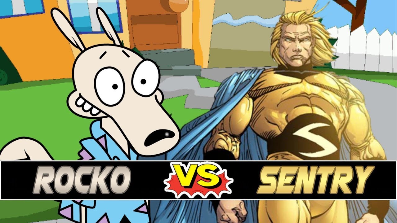 M.U.G.E.N. Battles | Rocko vs Sentry | Rocko's Modern Life vs Marvel ...