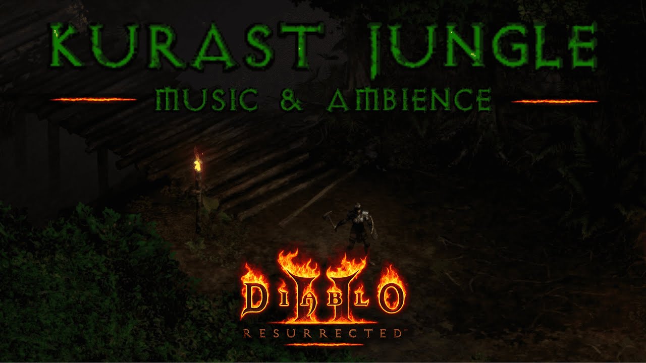 Diablo 2 Ambient Sounds & Music (Act 3 Jungle) - YouTube