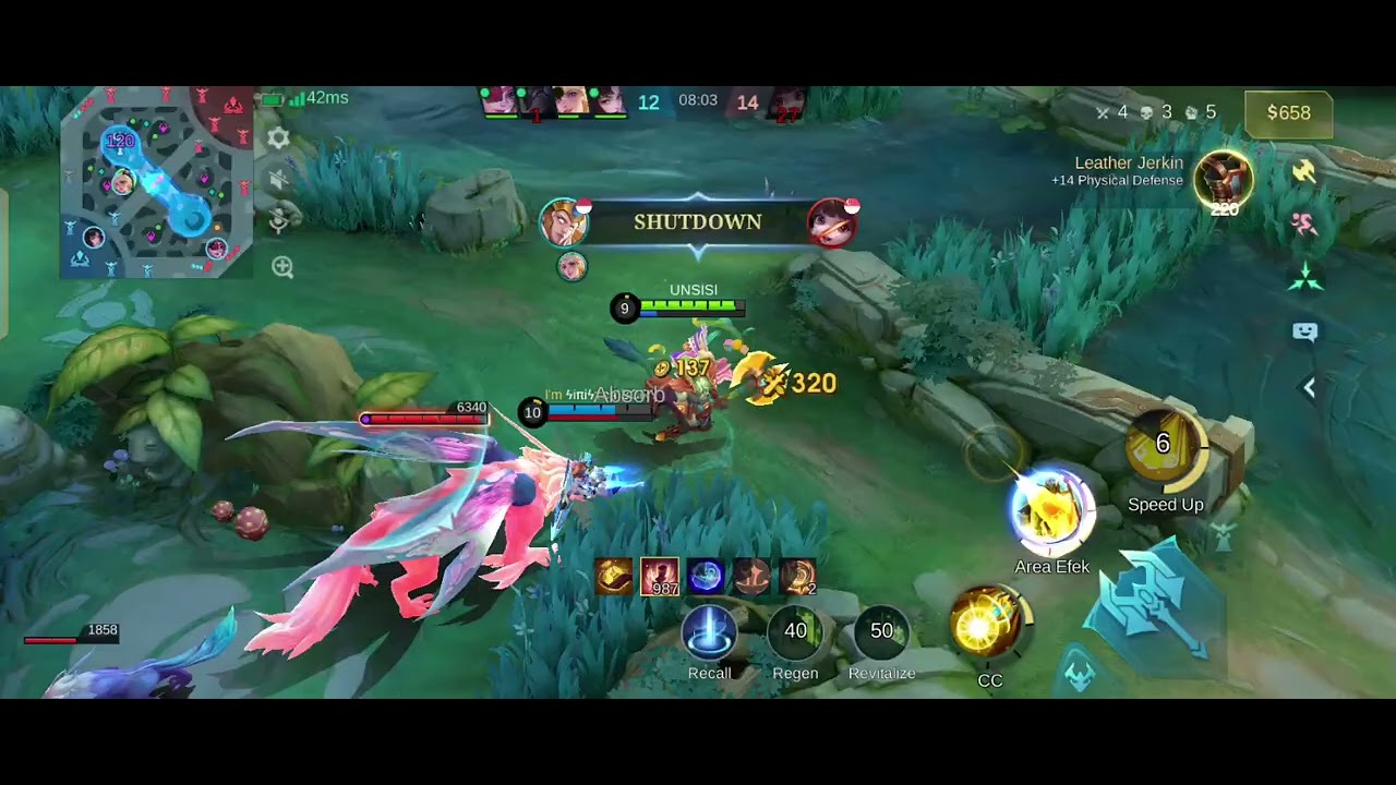 HYLOS VS ANGELA! Tank Tangguh Tumbangkan Support Imut! - YouTube
