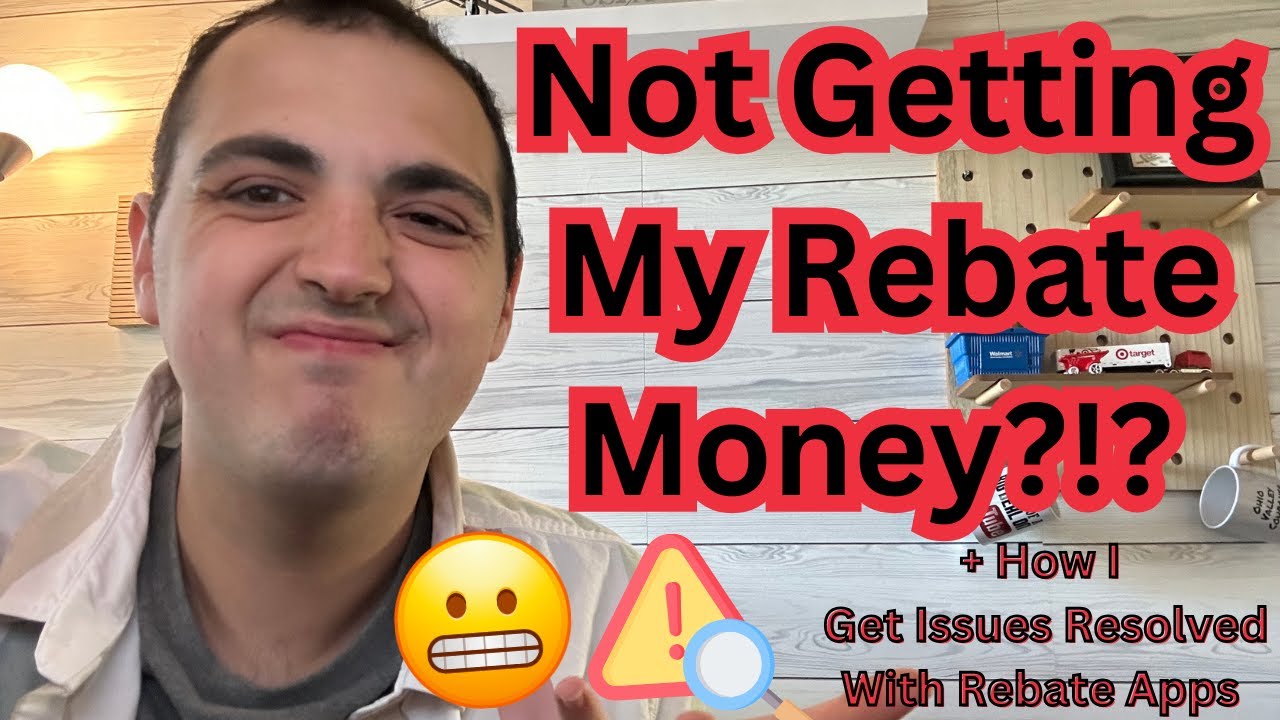 NOT GETTING MY REBATE MONEY ?!? ~ WHAT I DO TO GET REBATE APP ISSUES ...