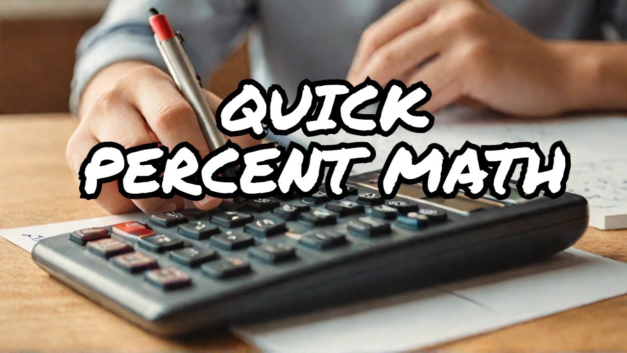 Master PERCENT Math in No Time with These Simple Tricks! - YouTube