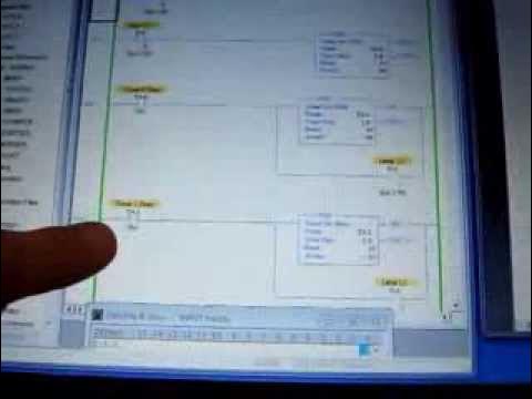 Allen Bradley 1100: Pneumatic PLC2 - LabVolt Exercise with Timers - YouTube