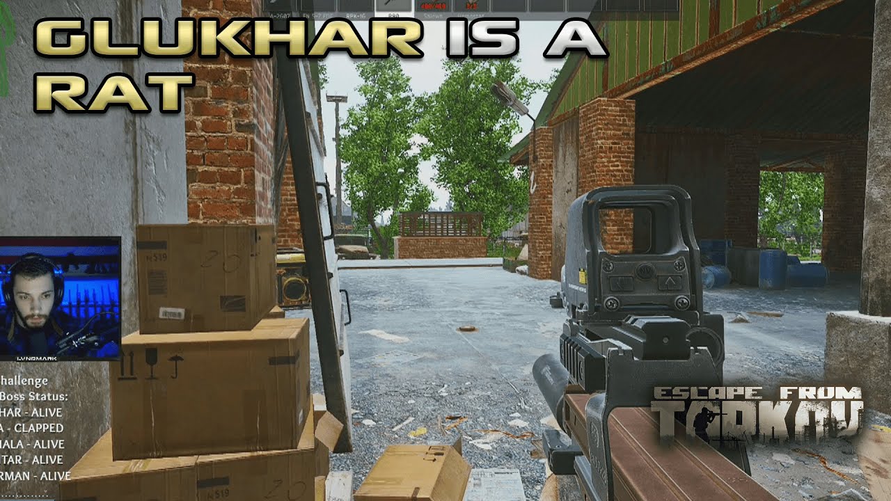 Glukhar Is Ratting - Snowball Challenge - Escape From Tarkov - YouTube