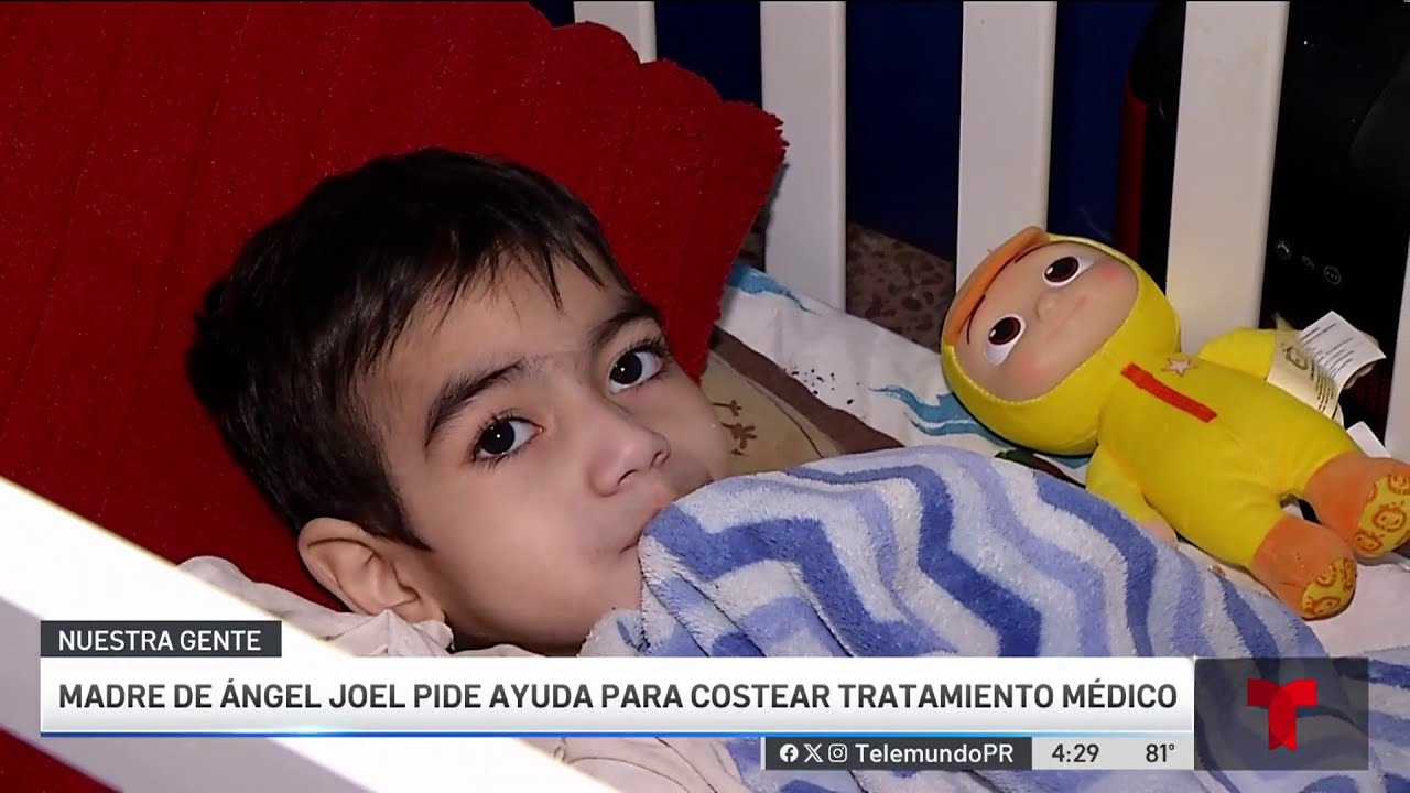 Ángel Joel necesita ayuda para su tratamiento y pruebas genéticas - YouTube