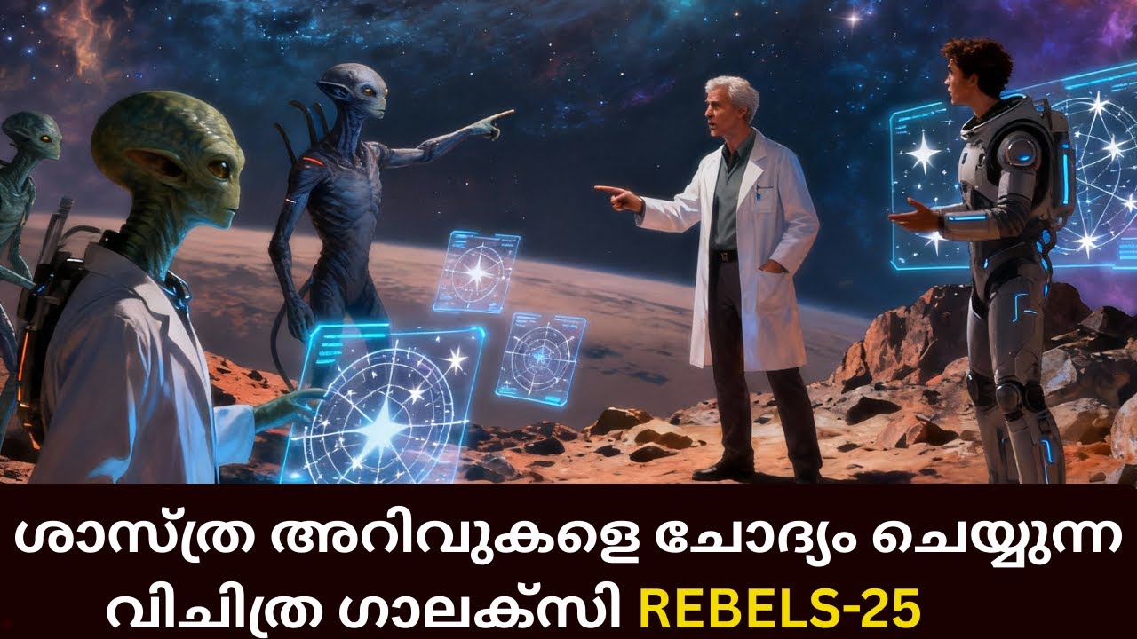 Mysteries of REBELS-25 Galaxy Explained in Malayalam | Science vs ...