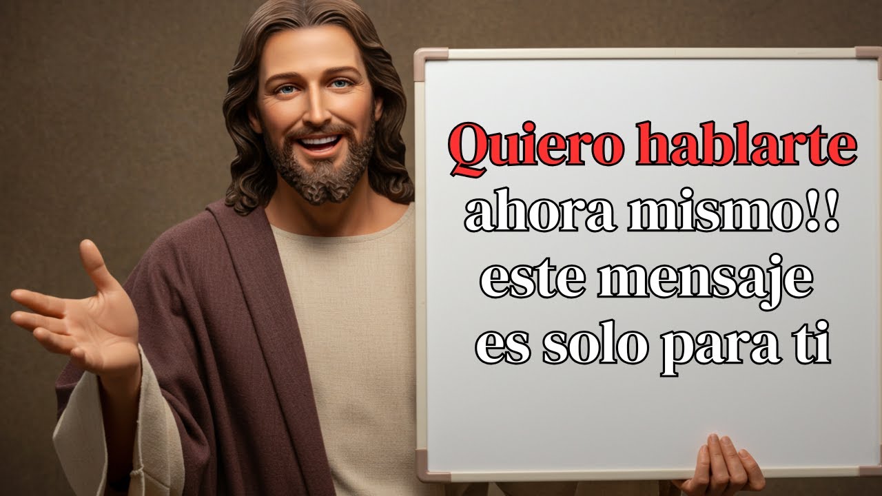 Hoy Dios quiere hablar directamente contigo - YouTube