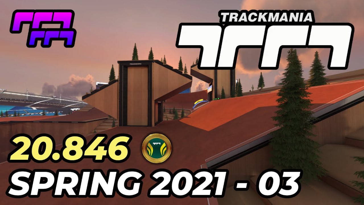 TrackMania 2020 - Spring 2021: 03 - 20.846 [PB] - YouTube