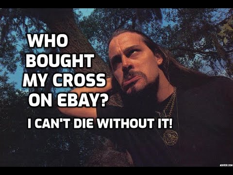 He bought Glen Benton's forehead branding cross on ebay? How can ...