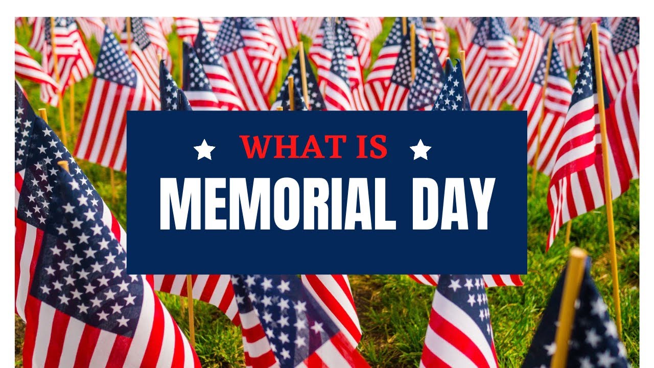 What Is Memorial Day Video For Kids & Preschoolers || Why Do We ...