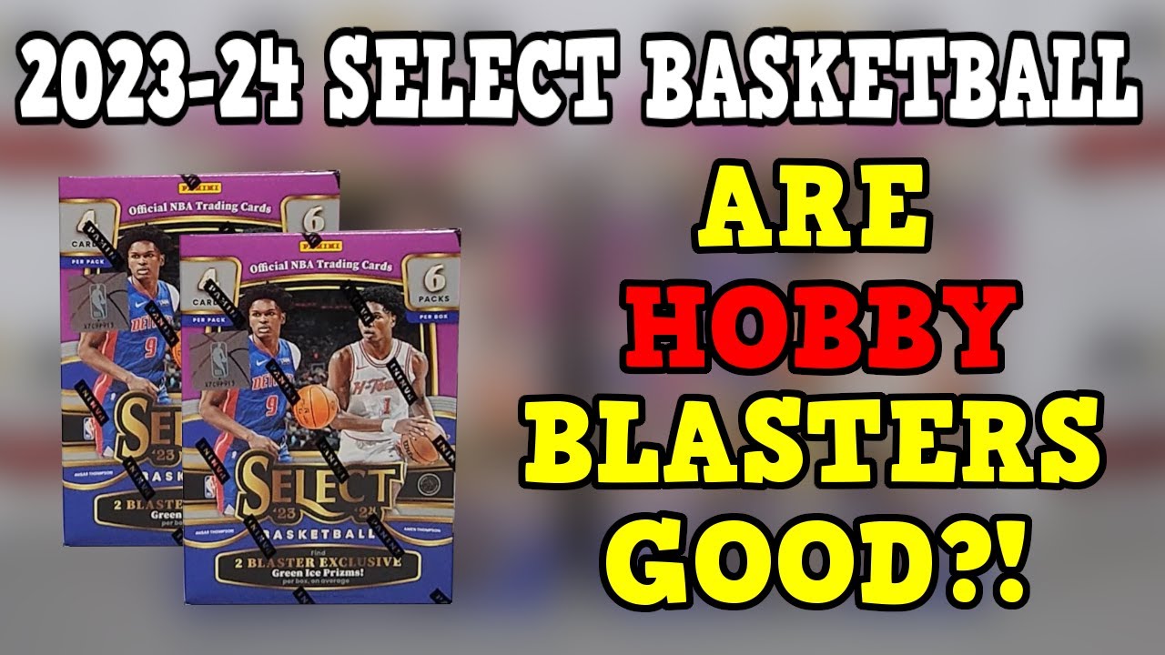 Are HOBBY Blaster Boxes Good?! 2023-24 Panini Select Basketball Double ...