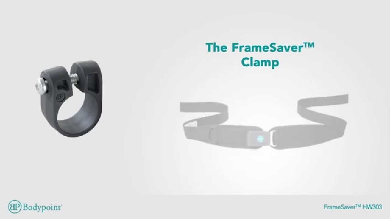 Bodypoint | FrameSaver Clamp | Wheelchair Hardware - YouTube