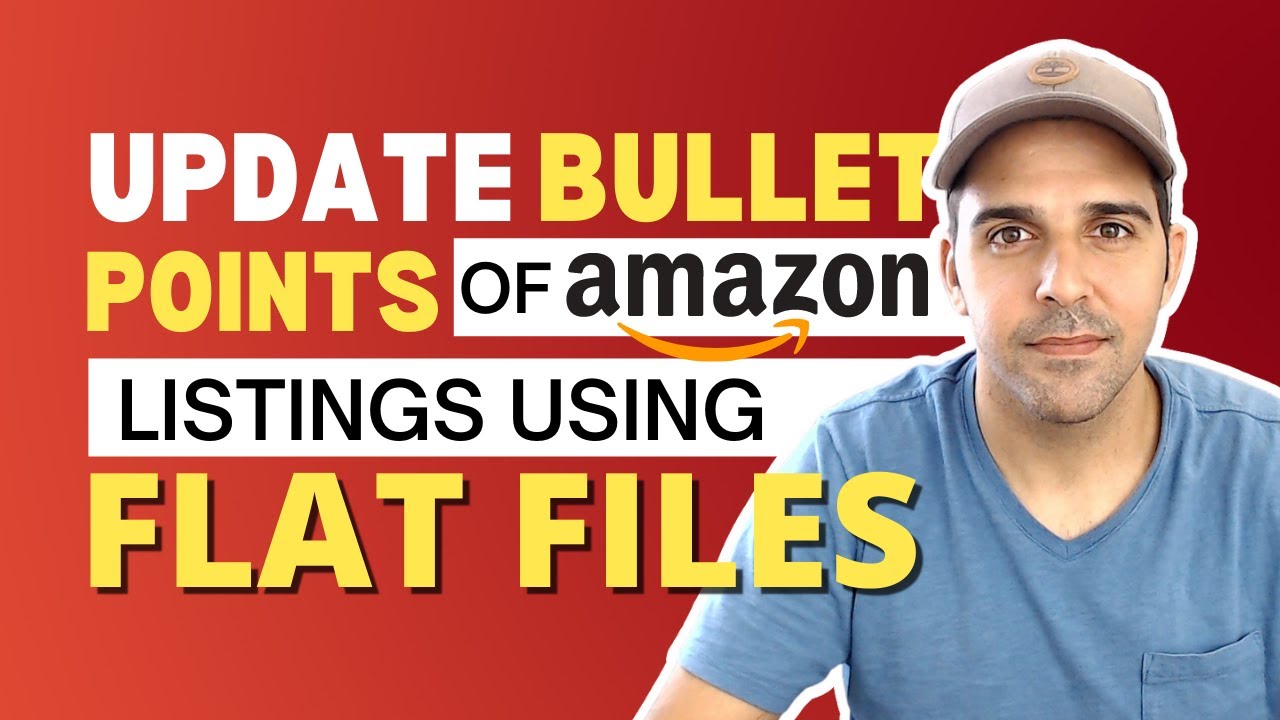 How To Update Bullet Points Of Amazon Listings Using Flat Files - YouTube