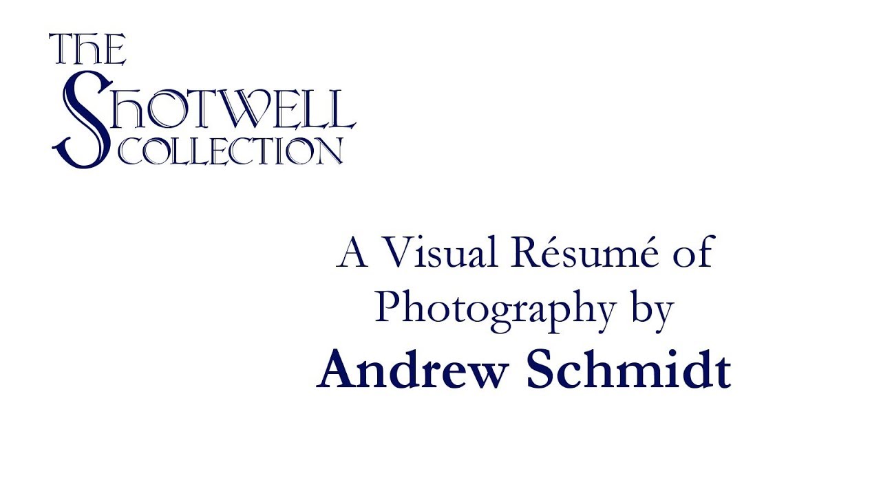 The Shotwell Collection Résumé - YouTube
