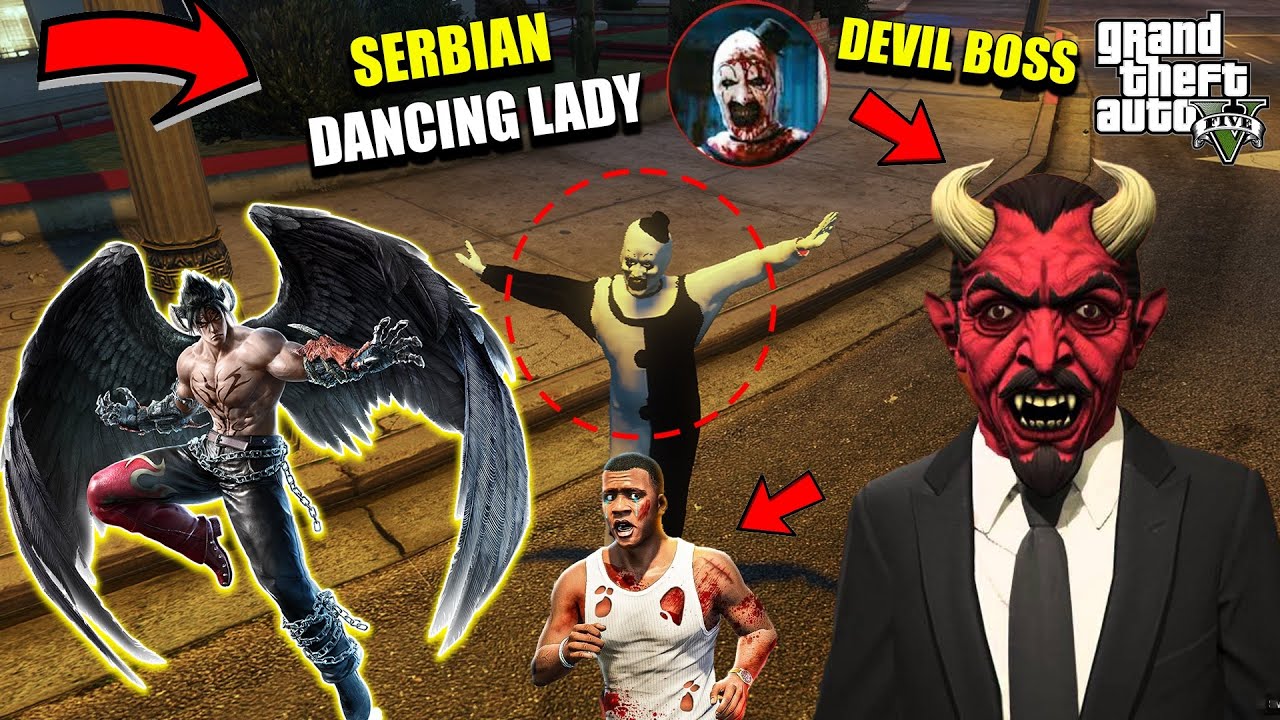 RED DEVIL BOSS Fight with LUCIFER and SERBIAN DANCING LADY For Best ...