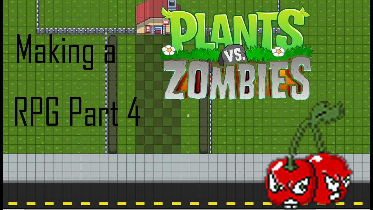Working on a Plants vs Zombies RPG Part 4 - YouTube