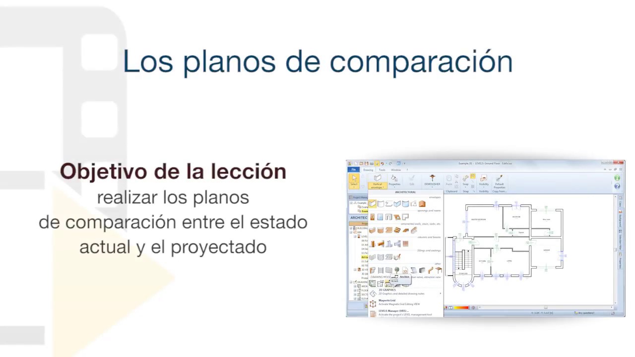 Tutorial de Edificius - Los planos de comparación - ACCA software - YouTube