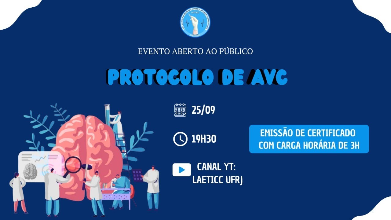 Aula - Protocolo de AVC (acidente vascular cerebral) - YouTube