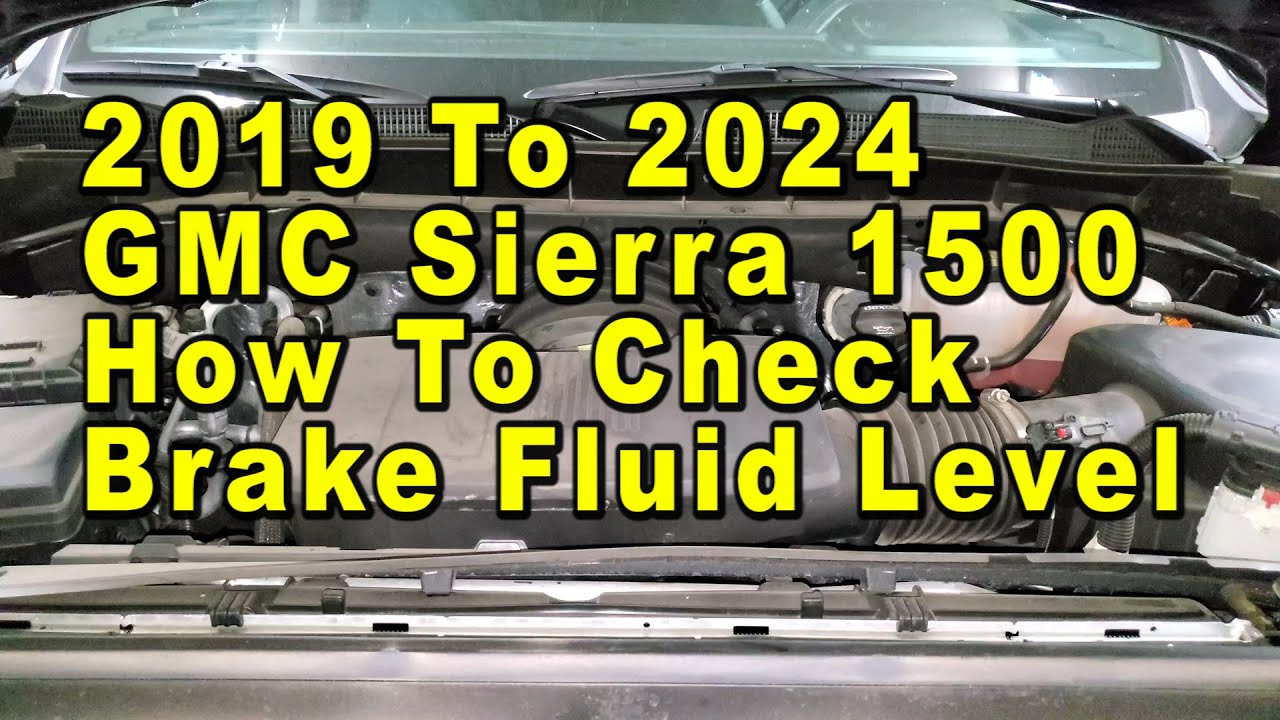 95 Gmc Sierra 1500 Brake Fluid Capacity