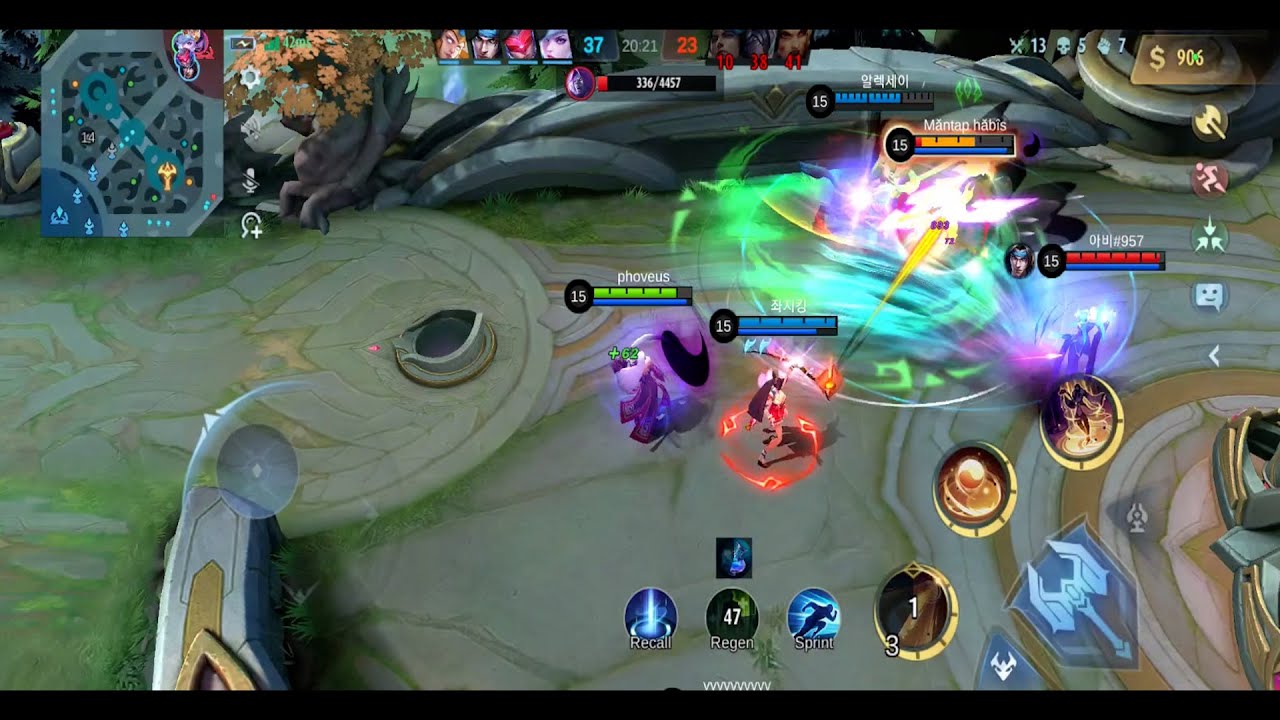 luo yi gameplay pro player,mobile legend - YouTube