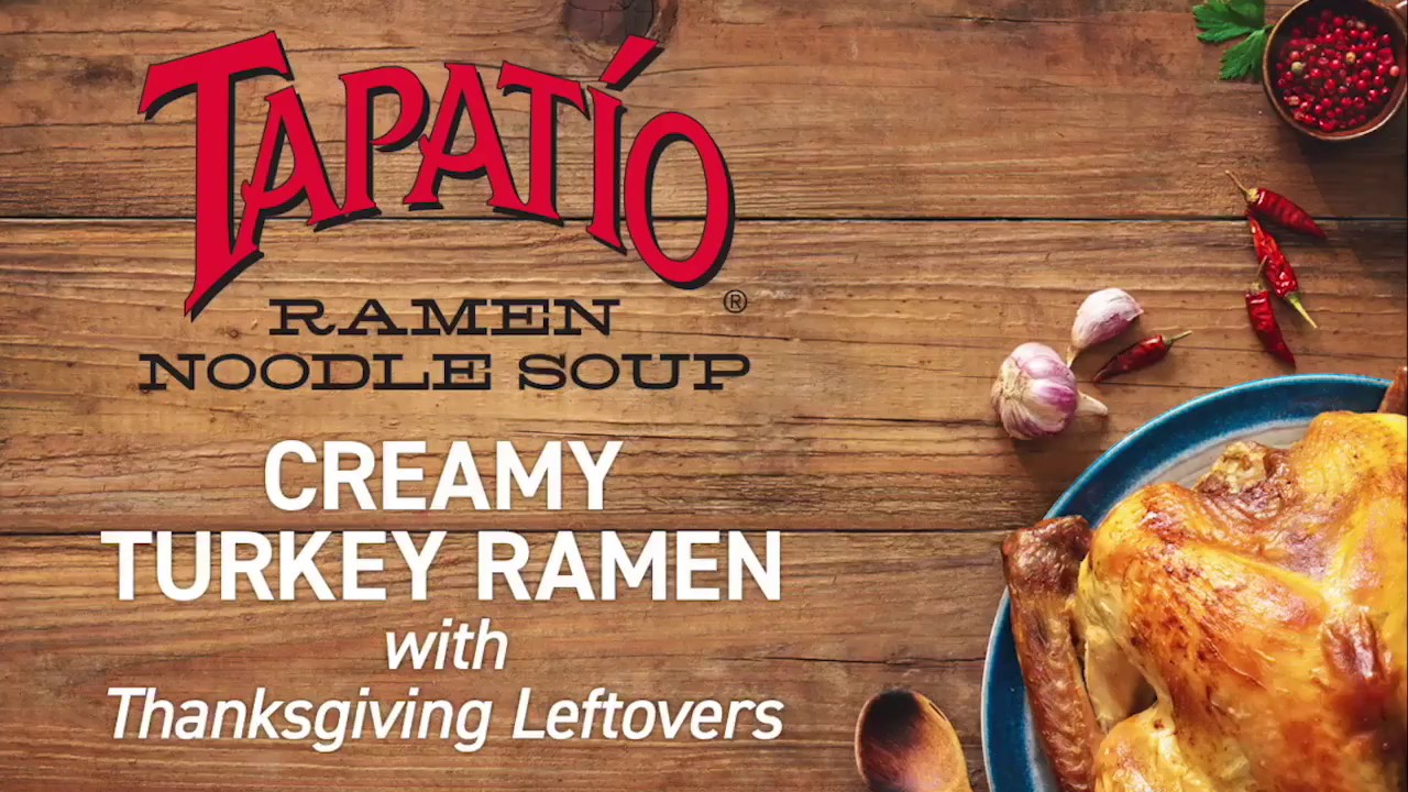 Tapatio Ramen Thanksgiving Recipe - YouTube