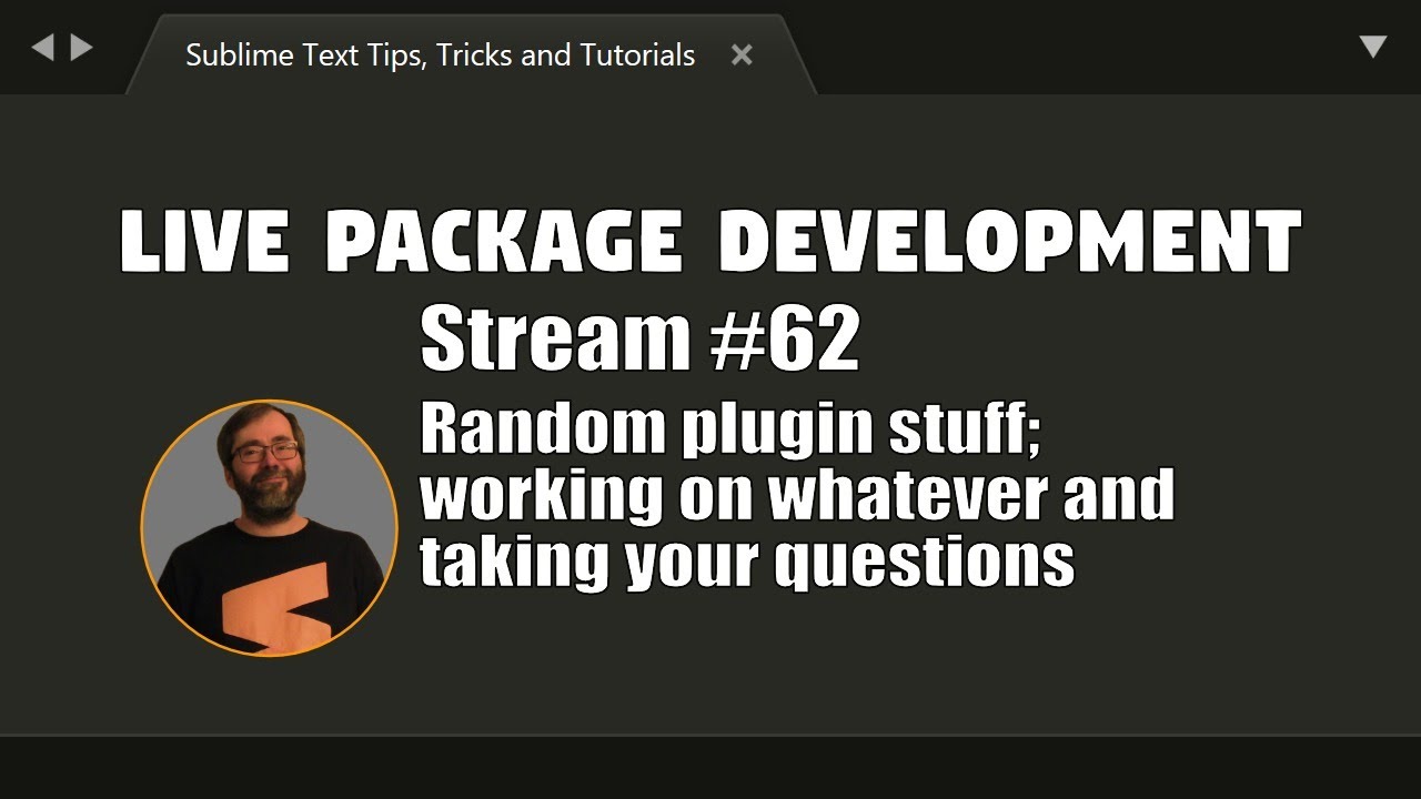 [LC62] Random plugin stuff and taking questions - YouTube