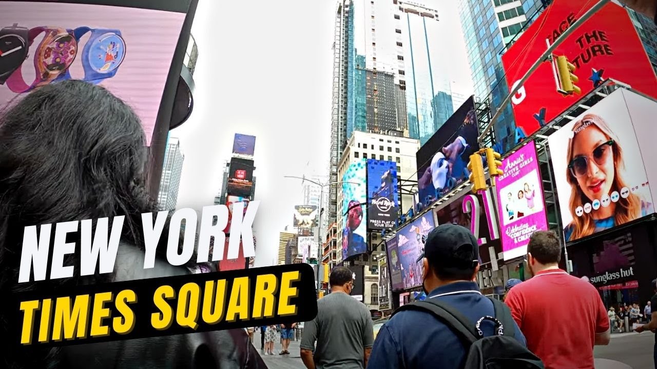 Como é andar na Times Square em Nova York | RIU Plaza Manhattan | Naked ...