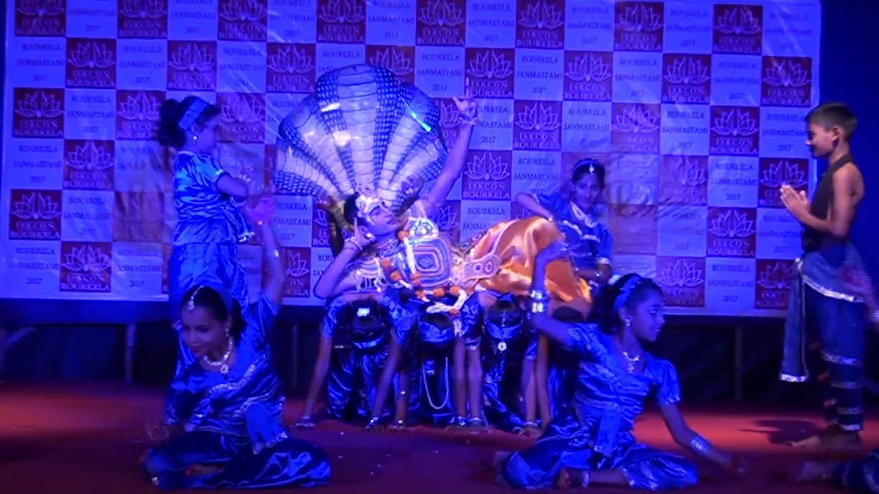 Dashavatar dance at ISKCON Rourkela on Janmastami 2017 - YouTube