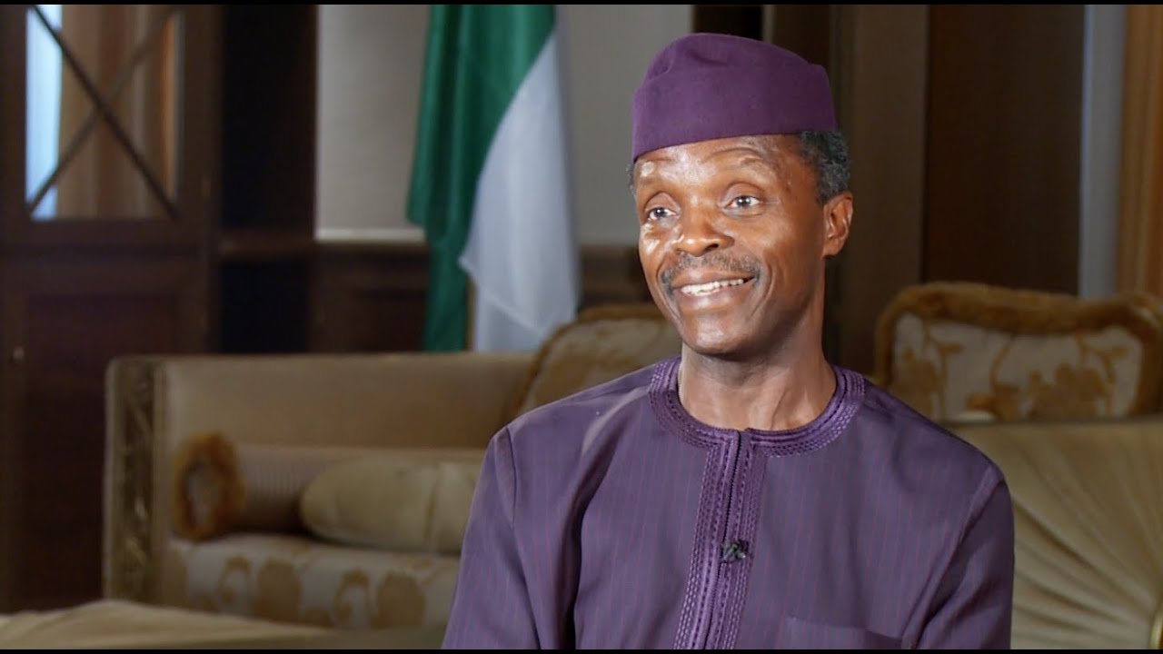 Vice-President Yemi Osinbajo Pt. 1 - YouTube