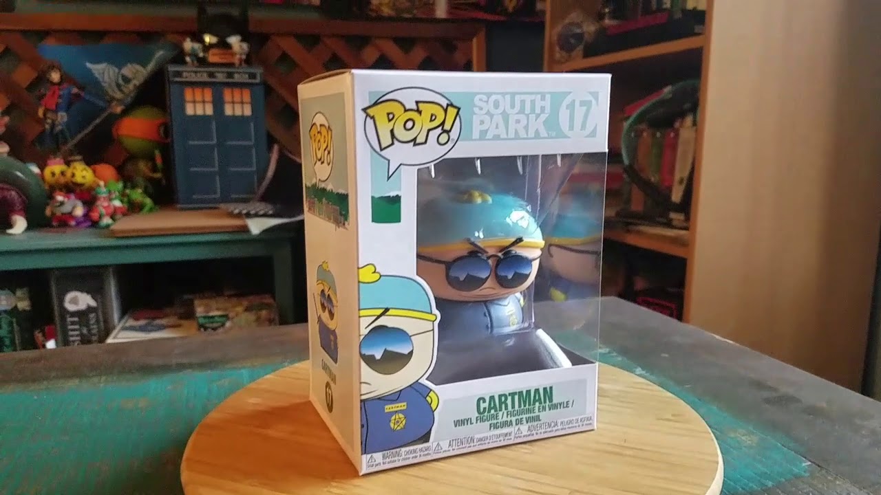 Pop! Cartman Cop South Park Funko Vinyl Figure Review - YouTube