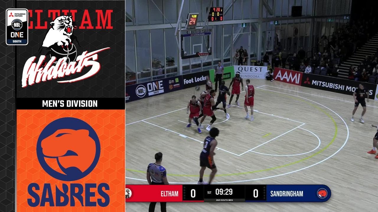 NBL1 Men | Eltham Wildcats vs. Sandringham Sabres - Game Highlights ...