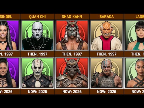 Mortal Kombat Cast: Then vs. Now (1997 vs. 2026 Movie) | Mortal Kombat Comparison 2026